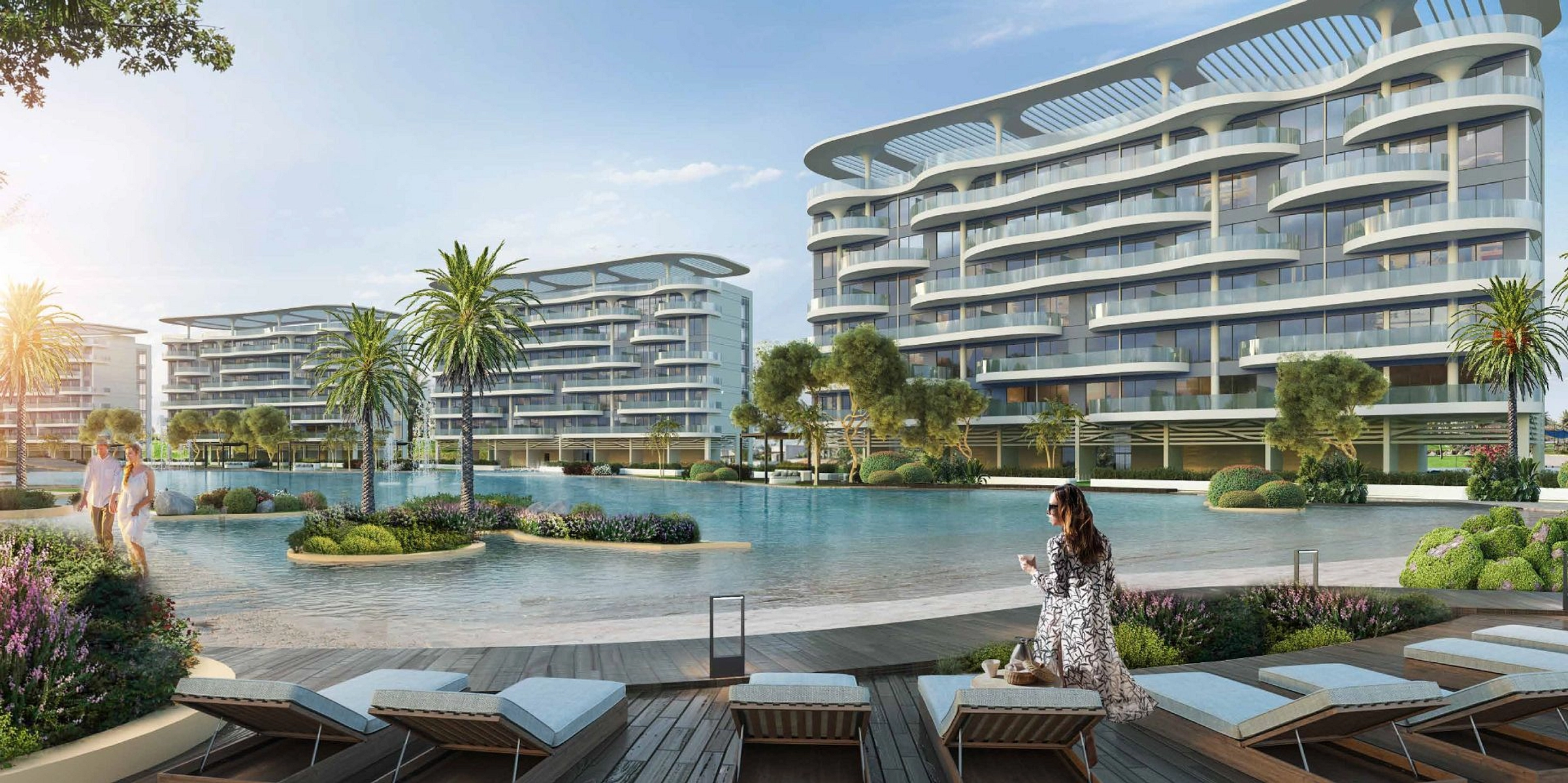 Damac Lagoon Views Buildings in Damac Hills - Apartments | Provident Estate